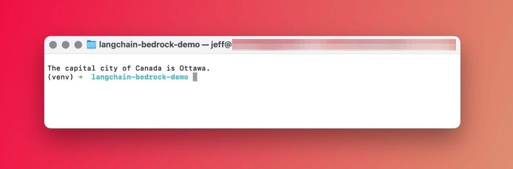 Build a RAG Pipeline using LangChain and Amazon Bedrock