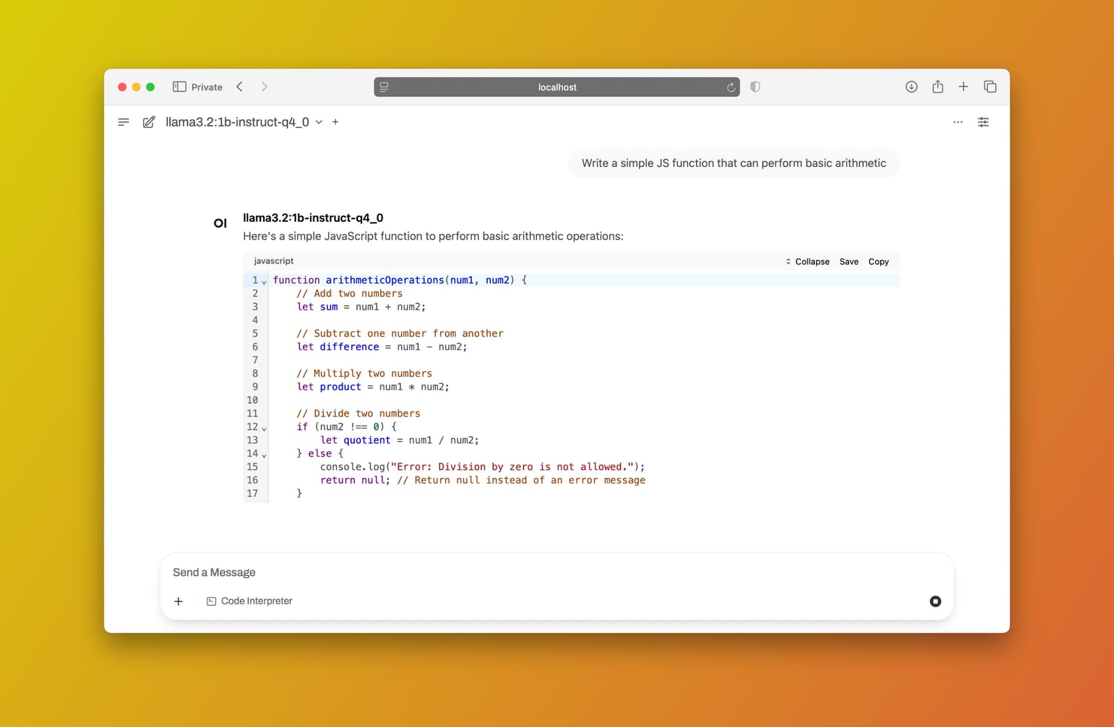 Self-Hosted Private LLM using Ollama and Open WebUI